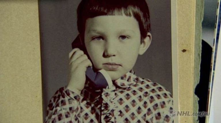 New never before seen photos of Alex Ovechkin as a kid