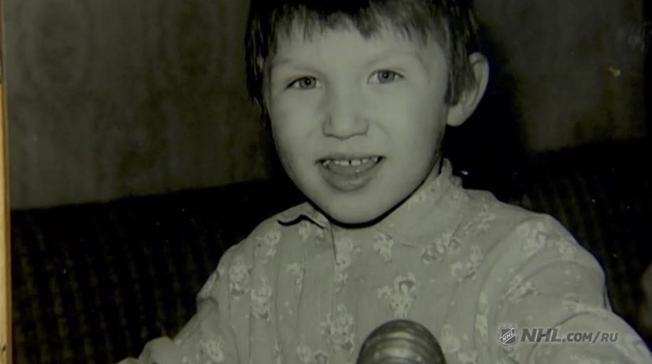 New never before seen photos of Alex Ovechkin as a kid