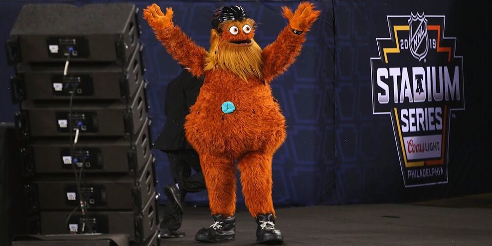 Gritty overshadowed the Stadium Series game and we’re ok with this