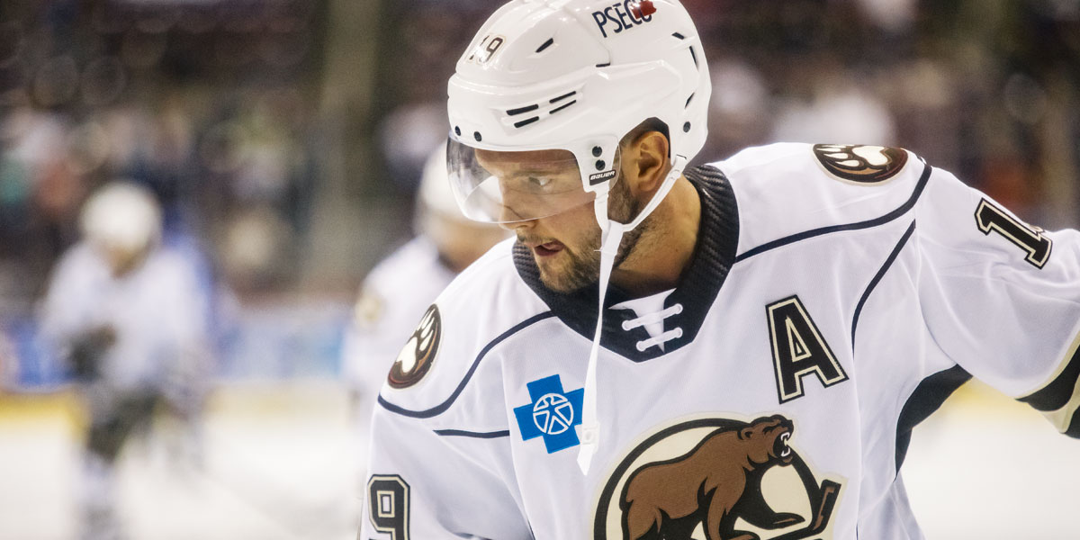 Riley Barber scores hat trick as Hershey Bears get standings point in ...