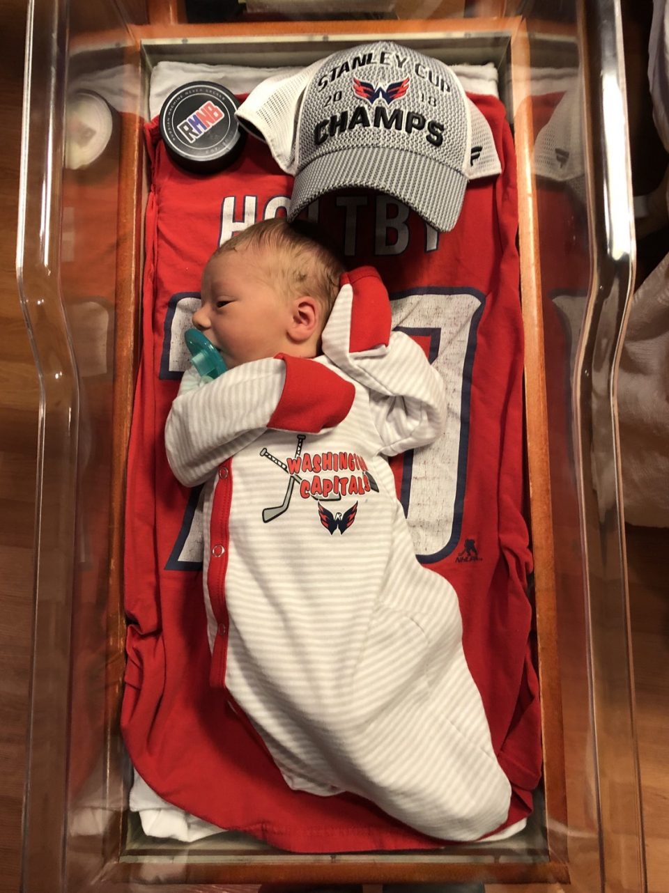 Meet the Stanley Cup Baby born 9 months to the day after the Capitals ...