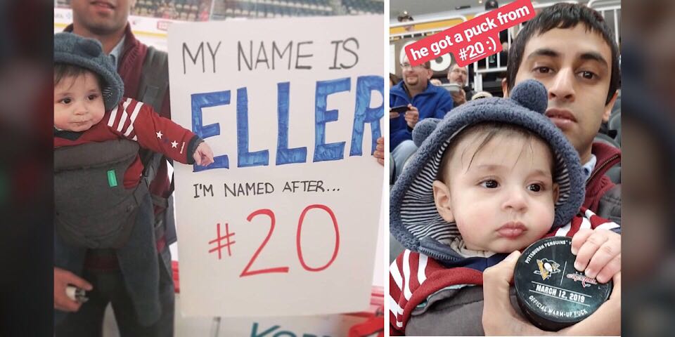 A couple named their baby Eller in honor of Lars Eller’s Stanley Cup ...