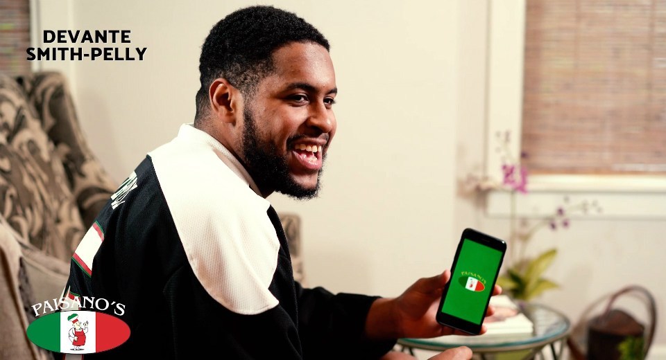 ‘BIG TIME’ news: Paisano’s Pizza is rushing to get Devante Smith-Pelly back in their commercials
