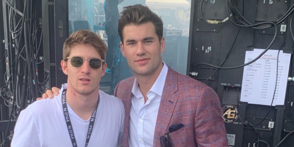 Tom Wilson attends 144th Preakness Stakes at Pimlico Race Course