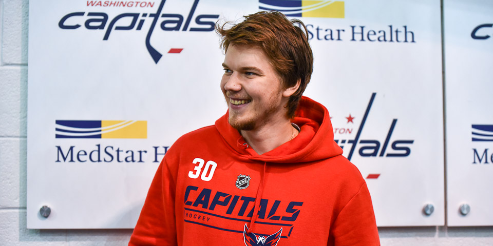 Ilya Samsonov becomes first goalie in Capitals history to record at ...