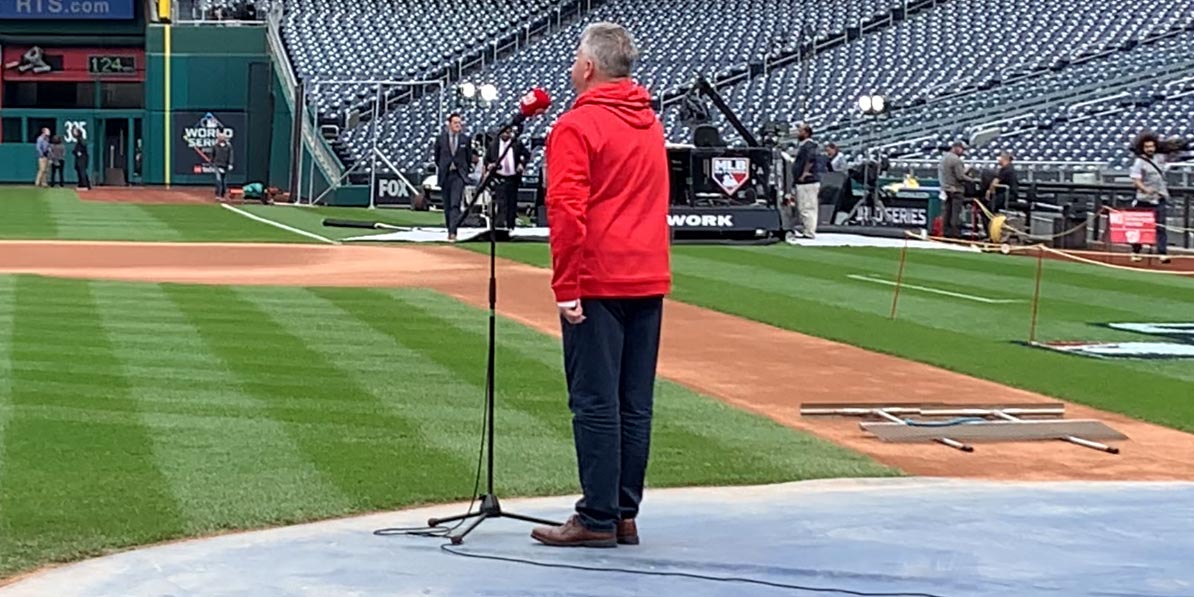 Bob McDonald will sing the national anthem before Game Five of the ...
