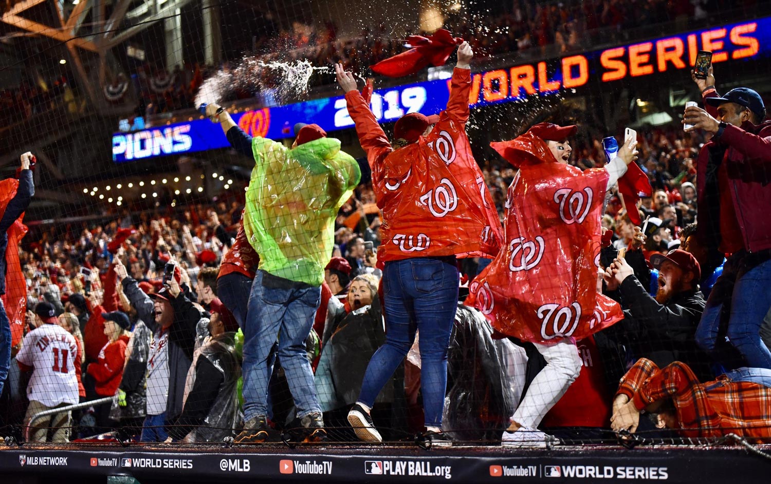 Photos: Nationals fans go buck wild celebrating World Series win at ...