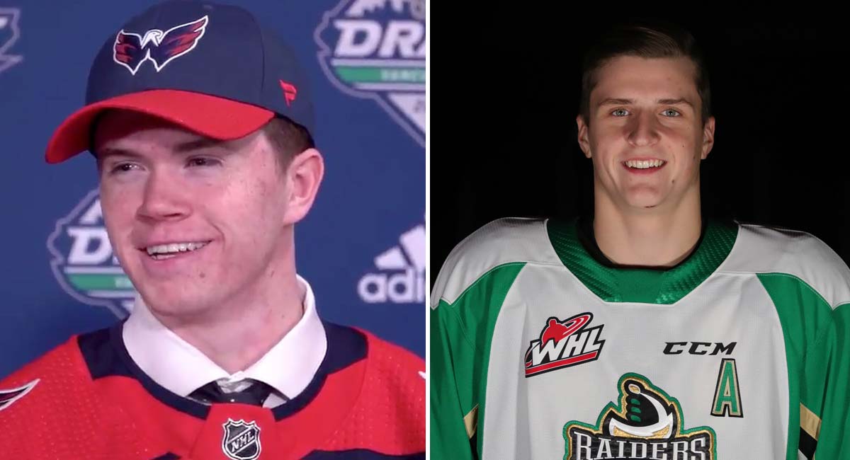 Caps draft picks Connor McMichael and Aliaksei Protas lead the OHL and ...