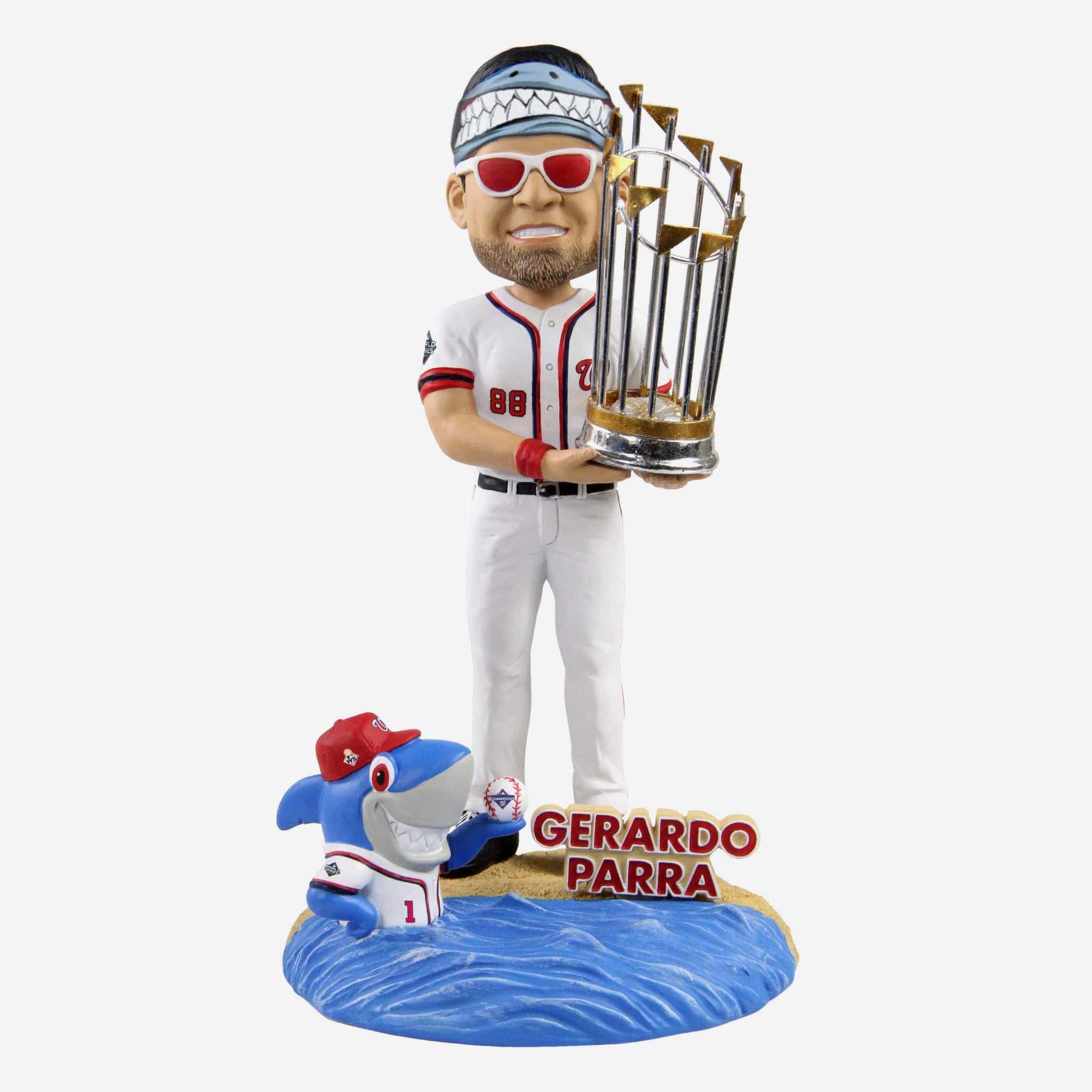 This incredible Gerardo Parra bobblehead includes Baby Shark, red ...