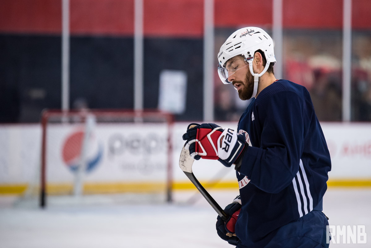 Michal Kempny returns to practice for first time since tearing Achilles ...