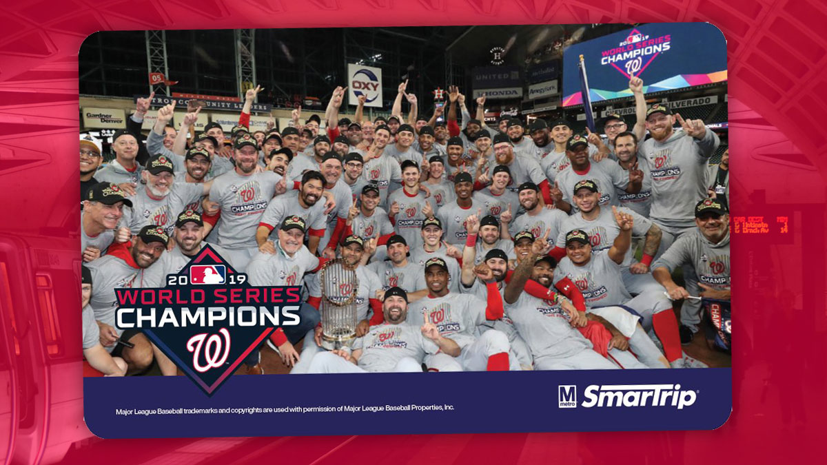 Metro announces commemorative SmarTrip cards honoring World Series ...