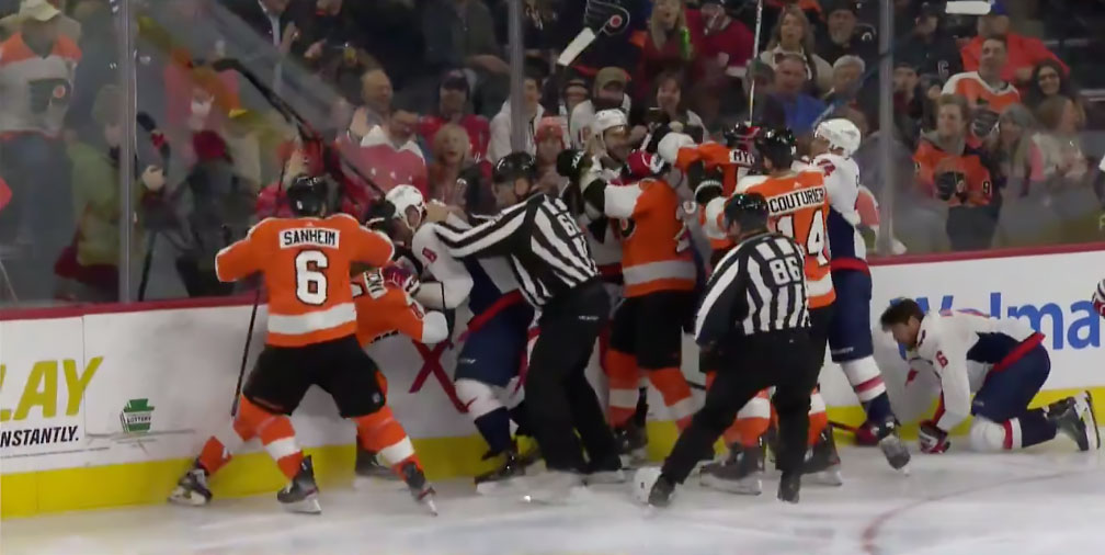 Caps vs Flyers pregame: Divisional showdown