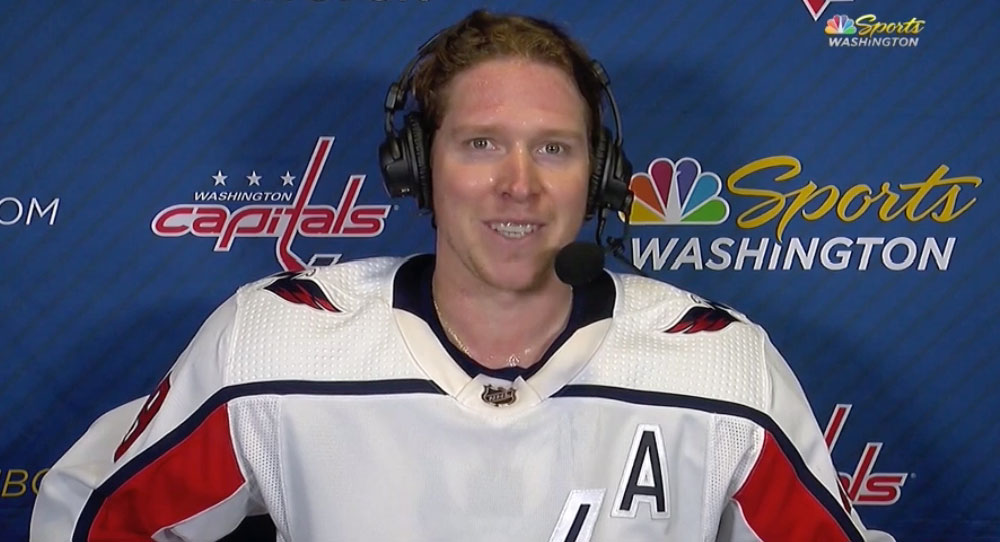 Nic Dowd, Nicklas Backstrom, and Richard Panik give Capitals early 3-0 ...