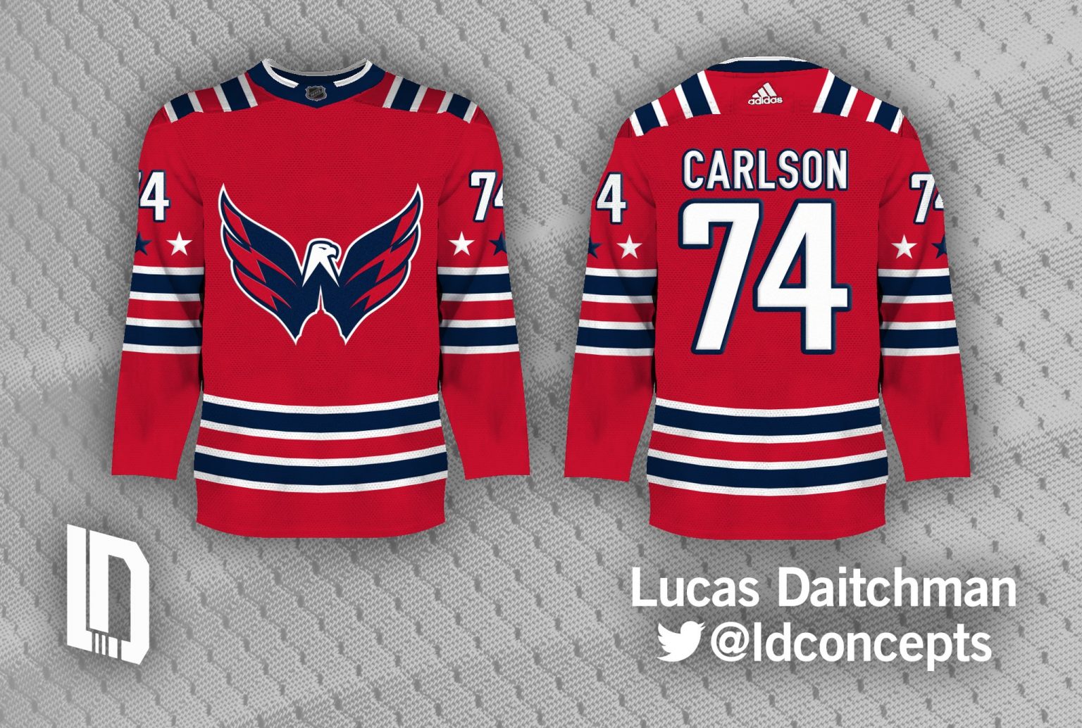 These concepts reimagine the Washington Capitals’ screaming eagle ...