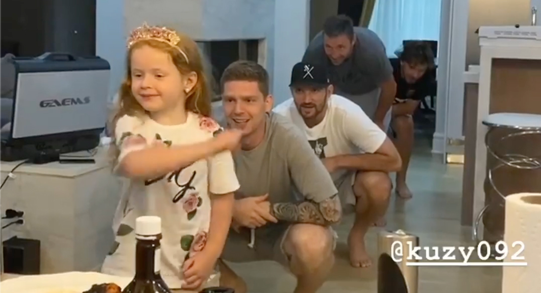 Caps’ Russian 5 and Evgeny Kuznetsov’s daughter Esenia create ...