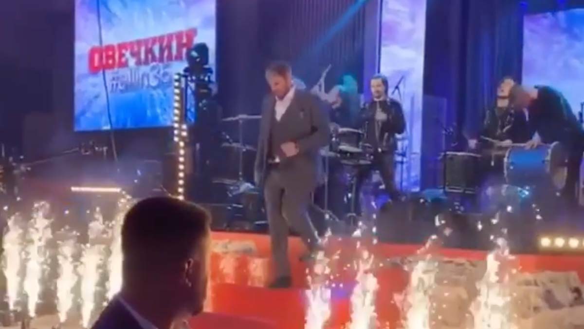 Alex Ovechkin’s extravagant 35th birthday party includes pyrotechnics ...