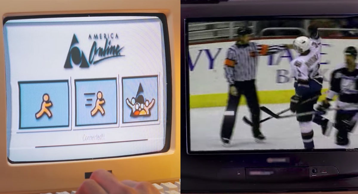 The Washington Capitals released an America Online-inspired video to ...