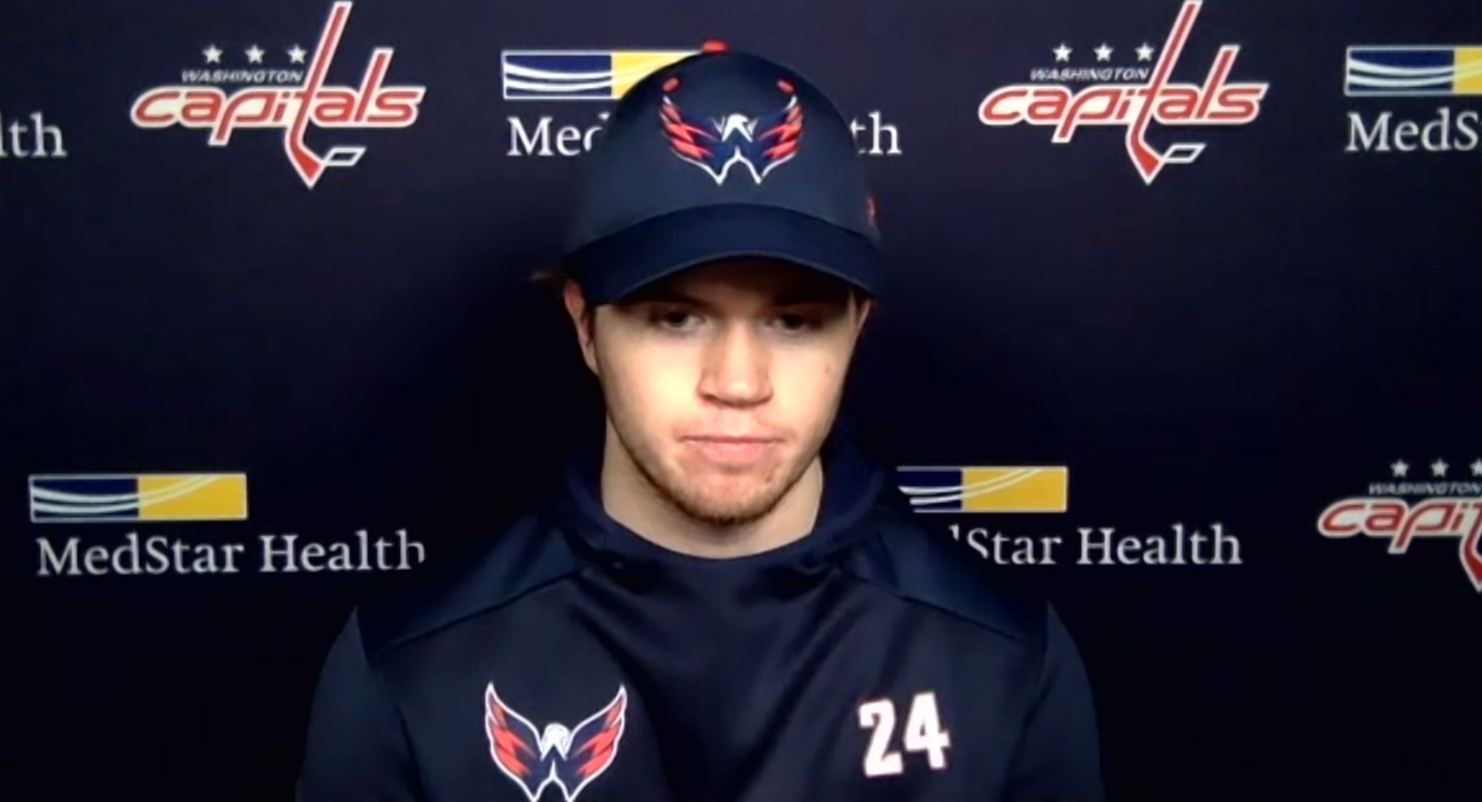 Connor McMichael is ‘in the mix’ but will not play in the Capitals home ...