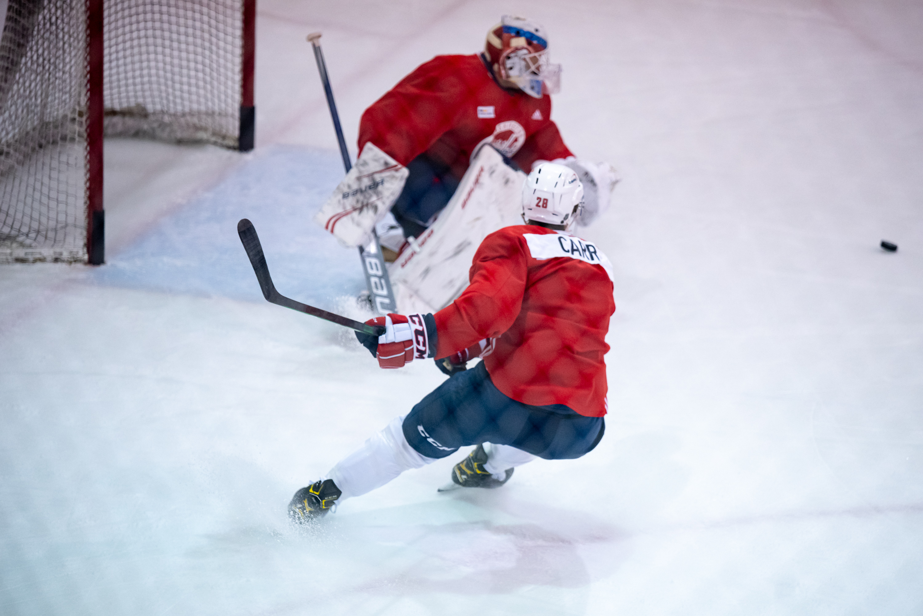 Capitals recall Daniel Carr and Michael Sgarbossa to NHL roster