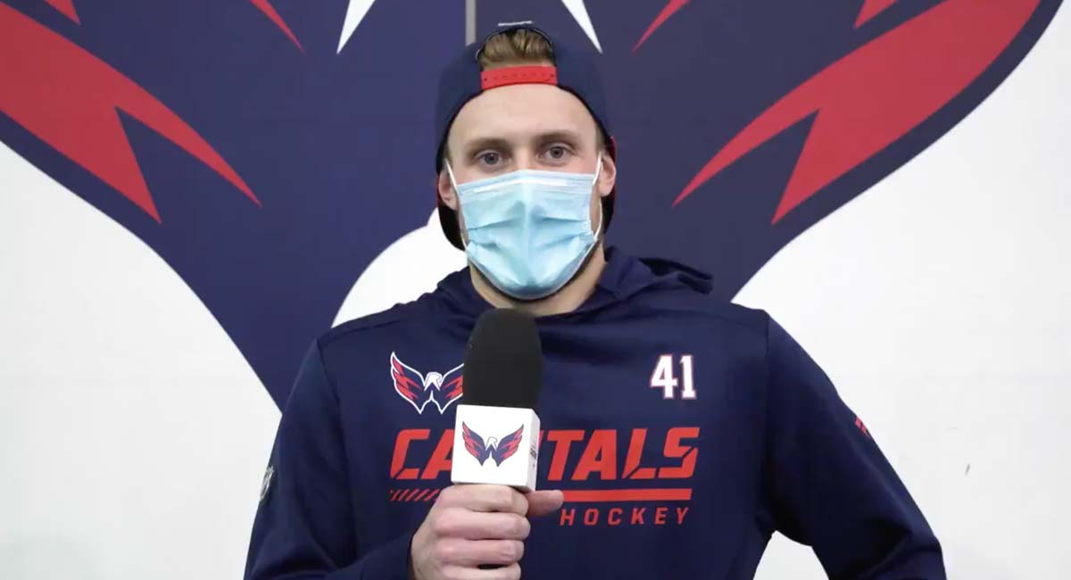 Vitek Vanecek thanks Capitals ‘for everything you have done for me in ...