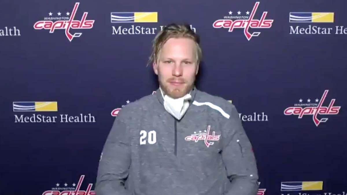 Lars Eller returns to practice but isn’t ready to commit to playing ...