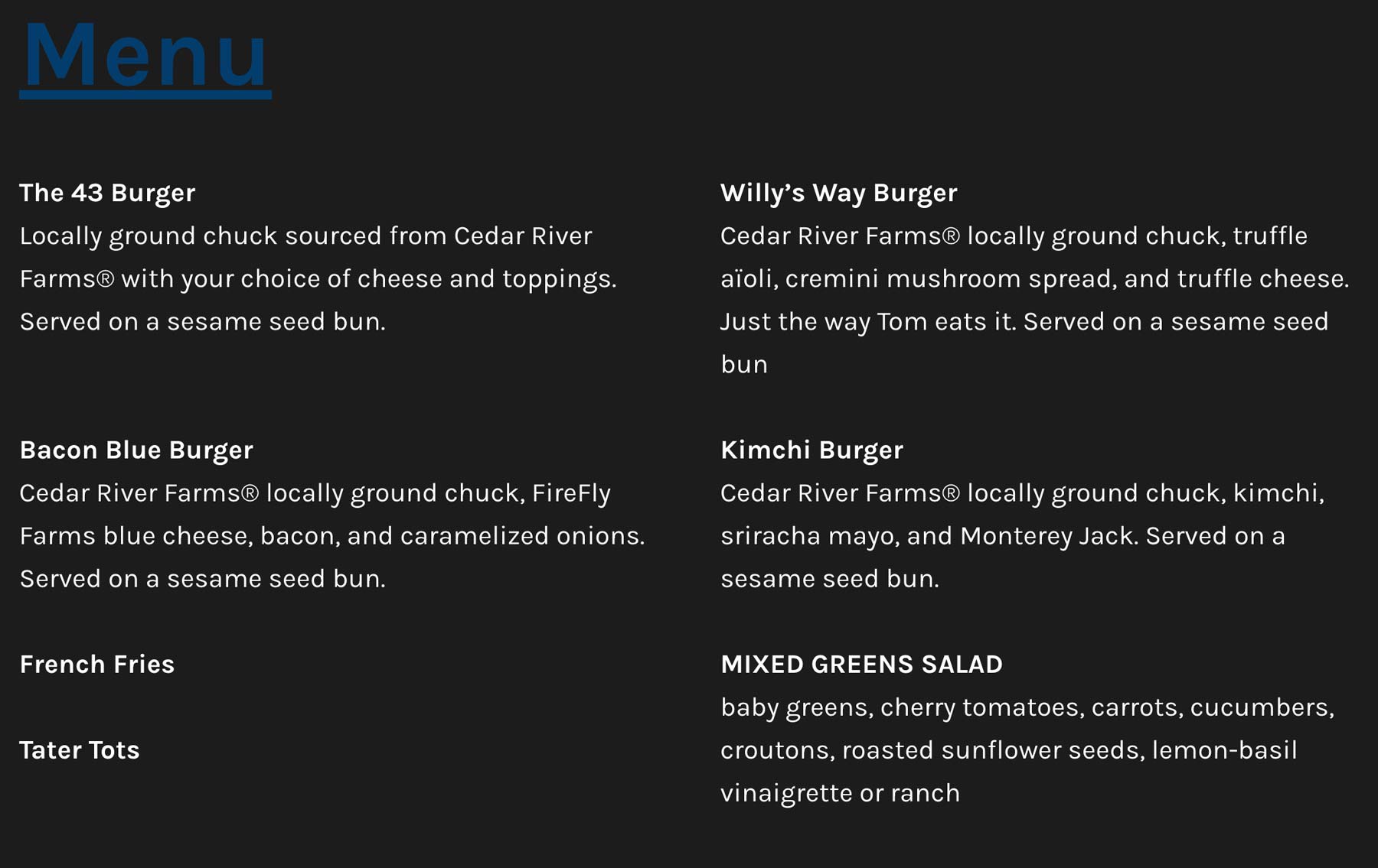 Tom Wilson and Clyde’s create 43 Burger to help raise money for DC ...