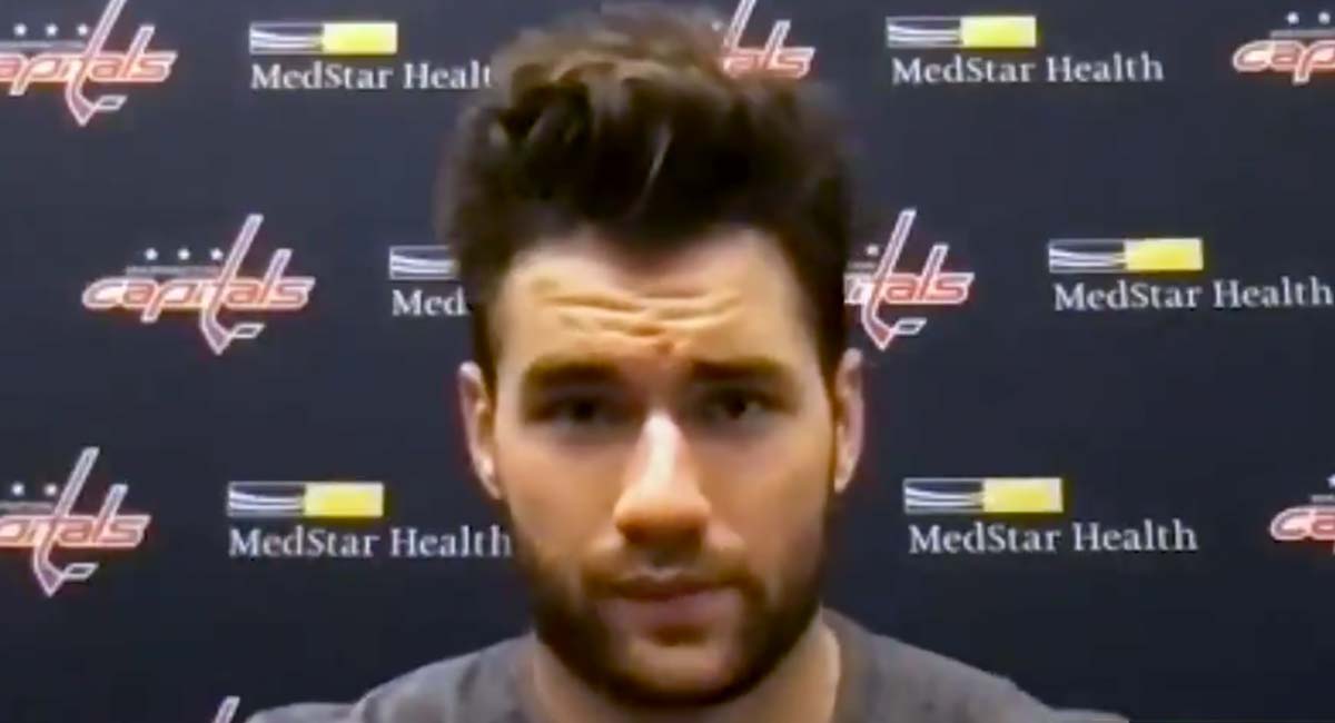 Tom Wilson’s totally going to fight tonight isn’t he?