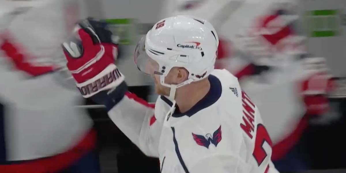 Anthony Mantha becomes first Capitals player of all time to score in ...