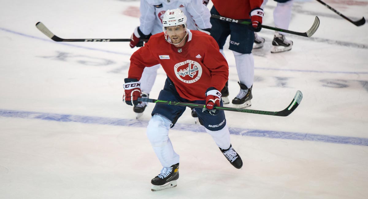 Evgeny Kuznetsov latest player to return for Capitals’ informal skates