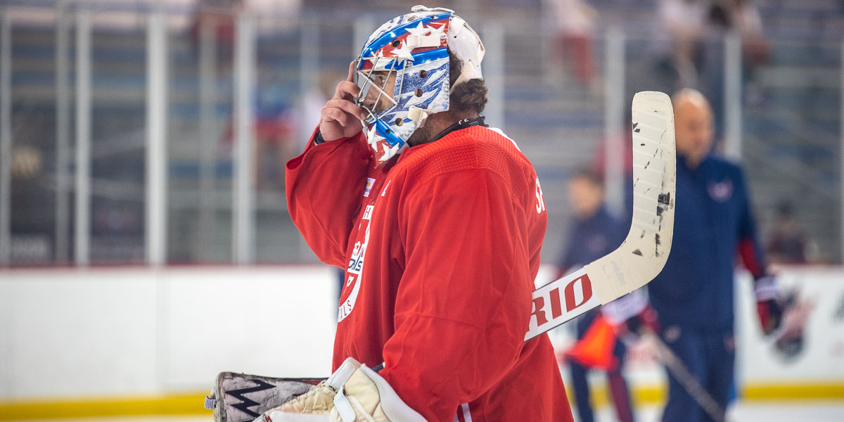 Hunter Shepard summoned back to Capitals’ taxi squad