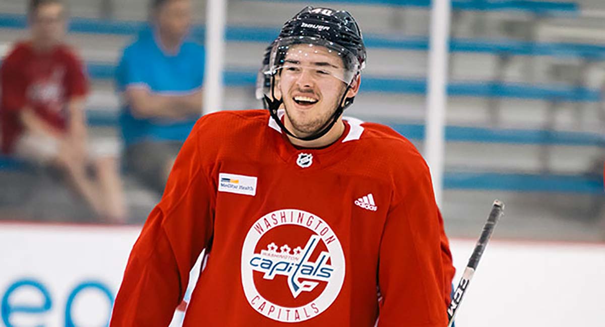 Garrett Pilon scores first NHL goal against Anaheim Ducks: ‘It’s nice ...