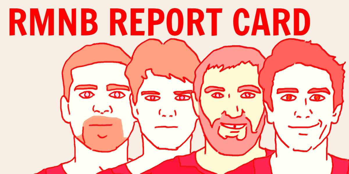 A report card for the first twenty games