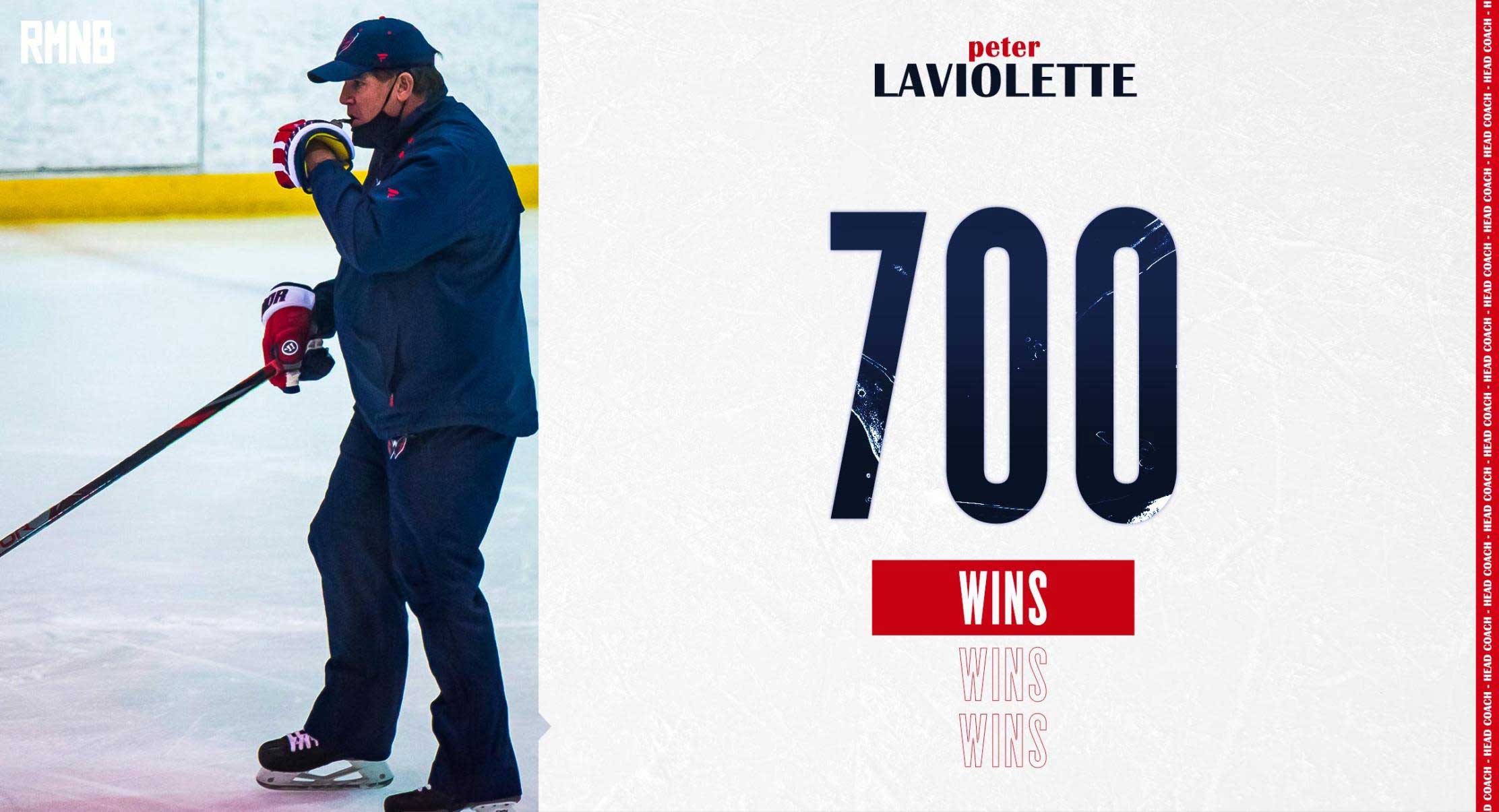Peter Laviolette becomes tenth coach in NHL history to win 700 career games