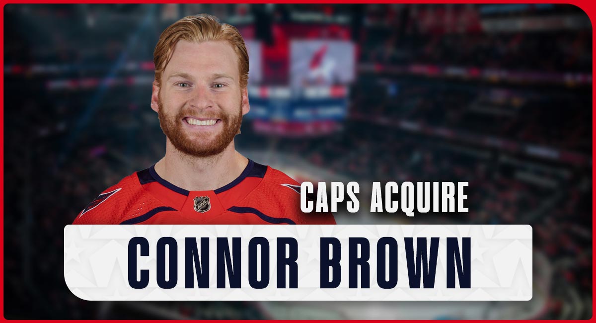 Capitals acquire Connor Brown from Ottawa for 2024 second-round pick