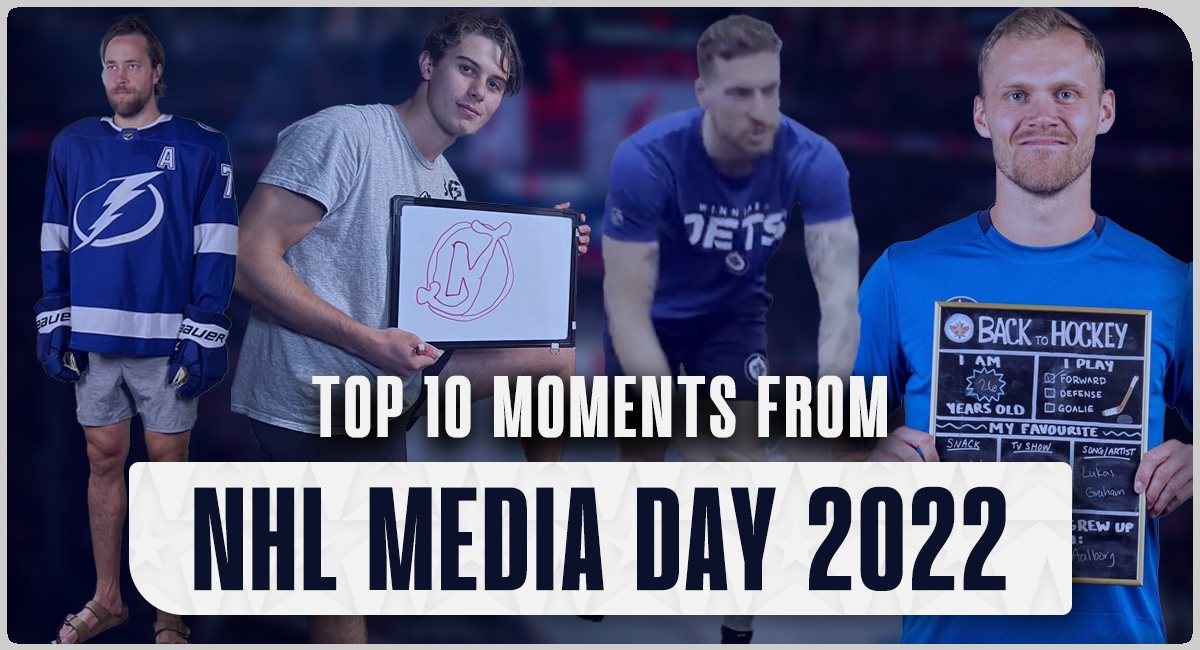 The 10 best moments from Media Days across the NHL