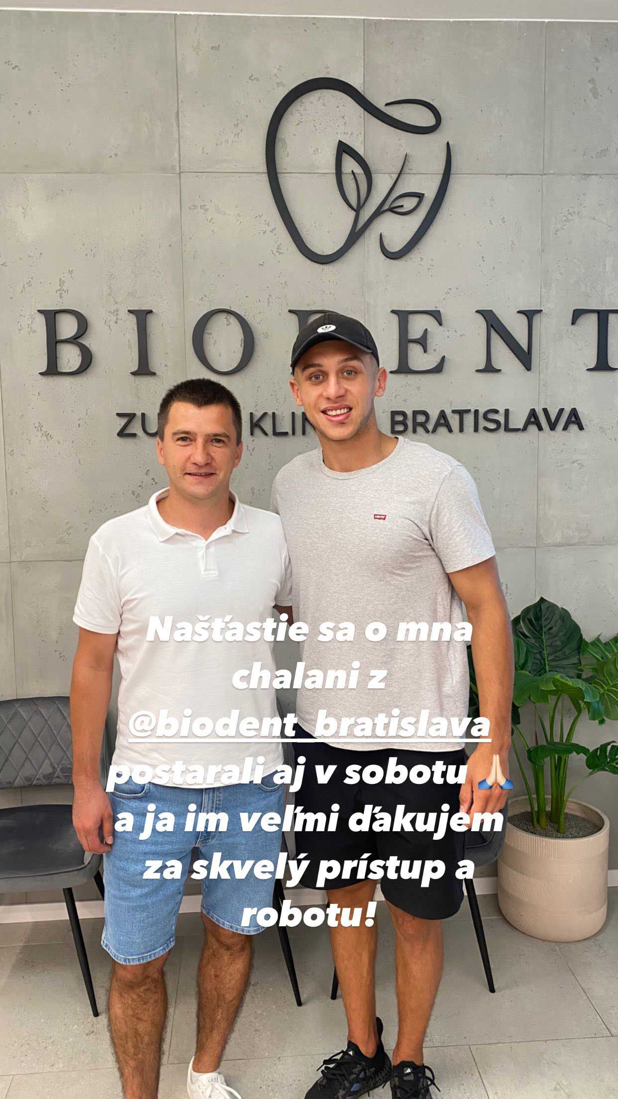 Martin Fehervary chips front teeth during final training session abroad