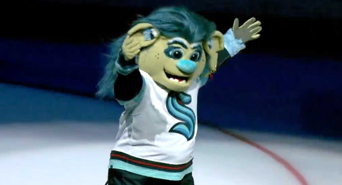 Seattle Kraken unveil new mascot which is not actually a sea monster ...