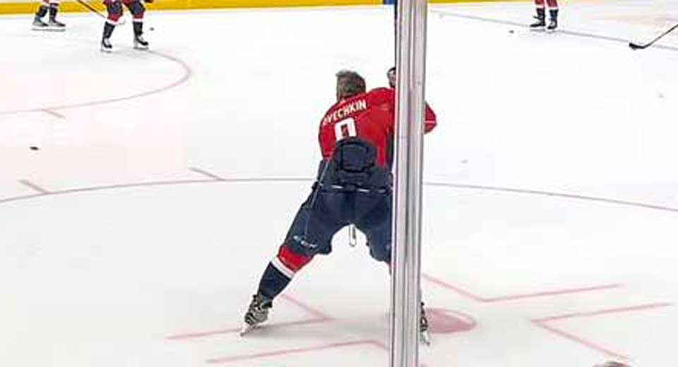 Alex Ovechkin injured Erik Cernak and Mikhail Sergachev with one-timers ...