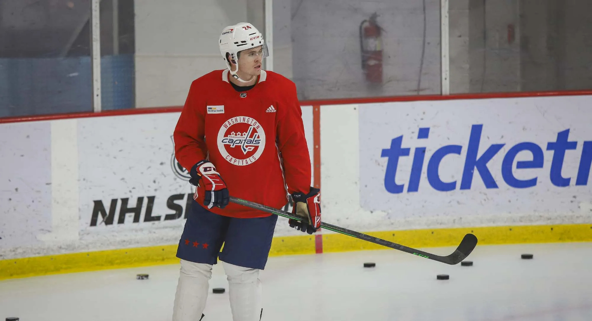 Capitals loan forward Connor McMichael to the AHL’s Hershey Bears