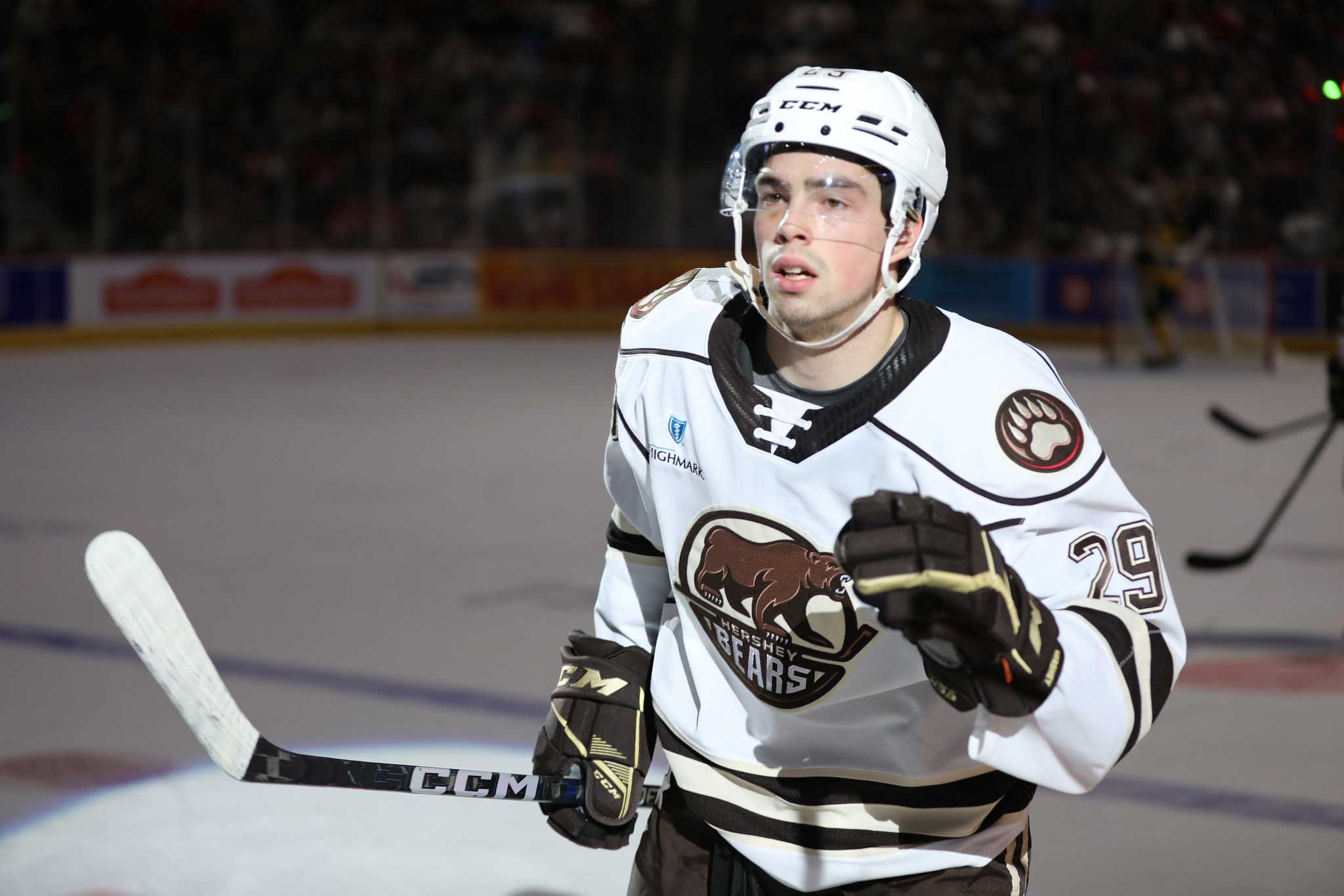 Hendrix Lapierre leads Hershey Bears in points, tied for team lead in ...
