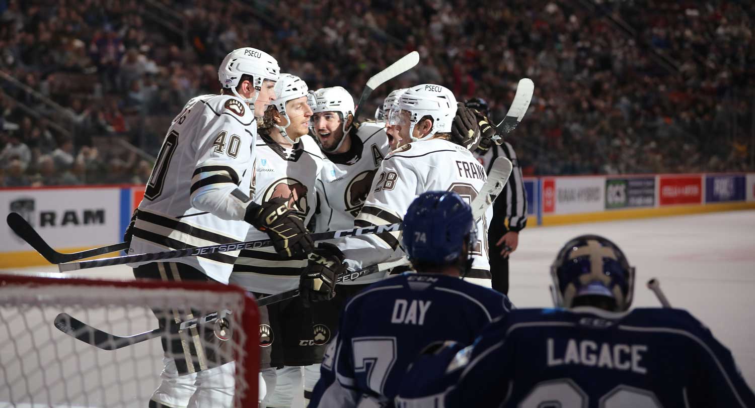 Aliaksei Protas has two primary assists in Hershey Bears’ 4-3 win over ...