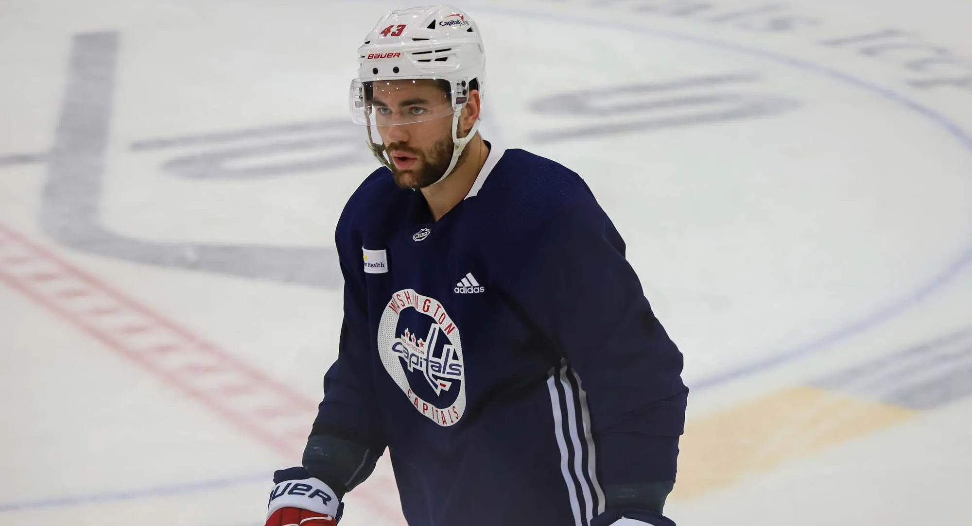 Tom Wilson returns to DC, joins Capitals’ informal practices