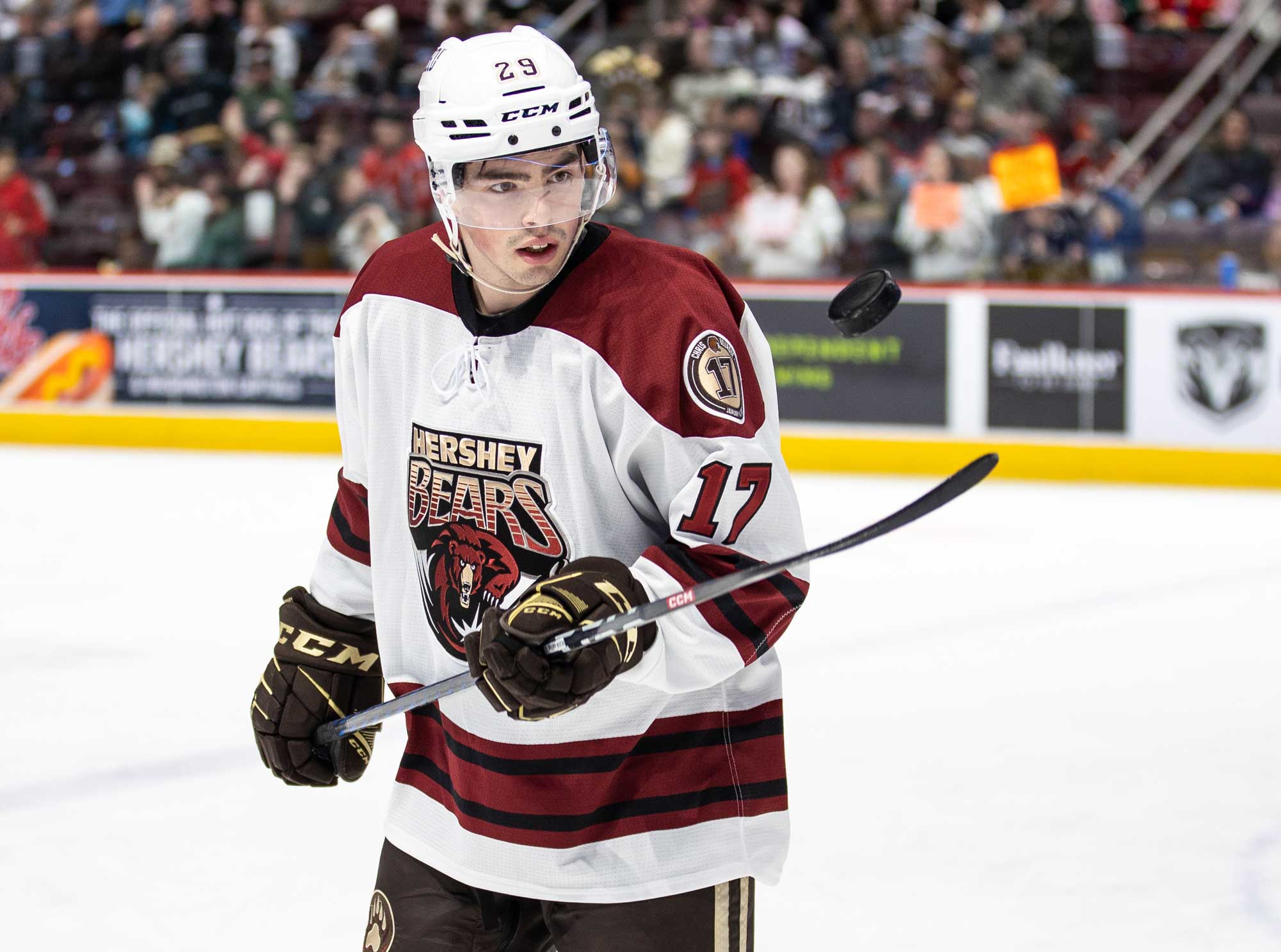 Chris Bourque’s jersey retirement with Hershey Bears included shoutouts ...