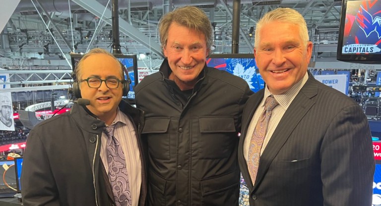 Wayne Gretzky attends Capitals game in Toronto to watch Alex Ovechkin ...