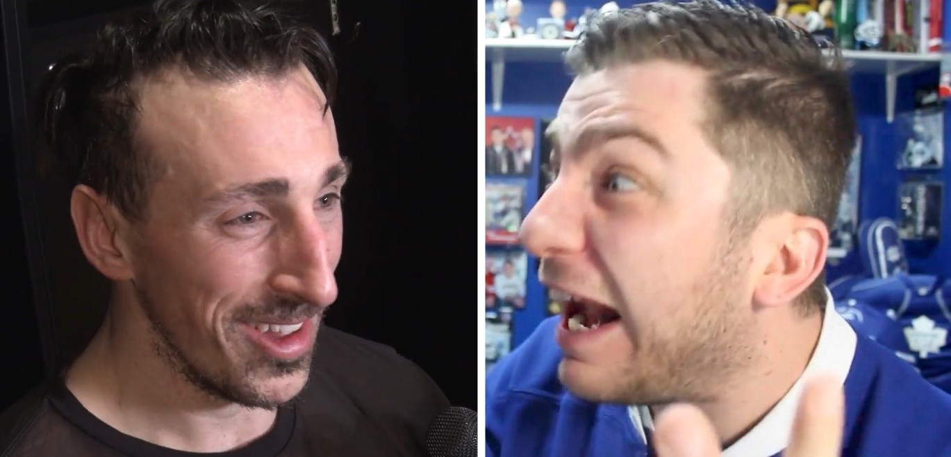 Brad Marchand vs Steve Dangle, explained 🍿