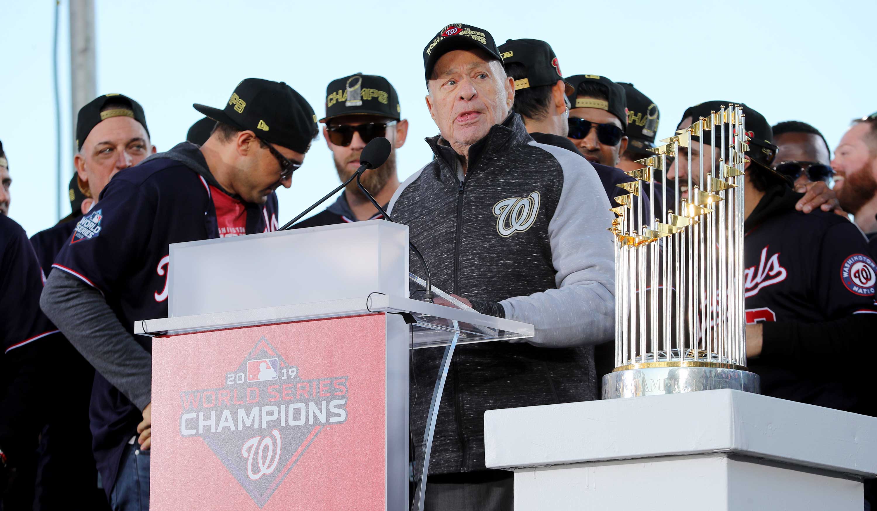Washington Nationals announce the passing of owner Ted Lerner