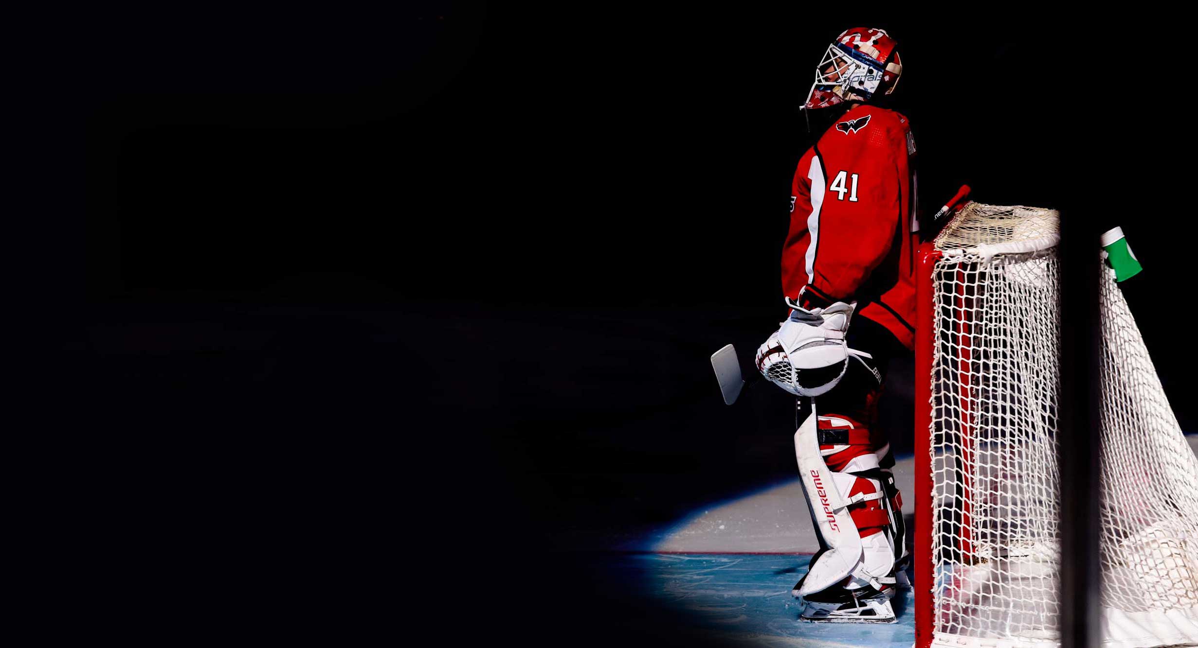 Vitek Vanecek benched for Game Three as Akira Schmid gets first playoff ...