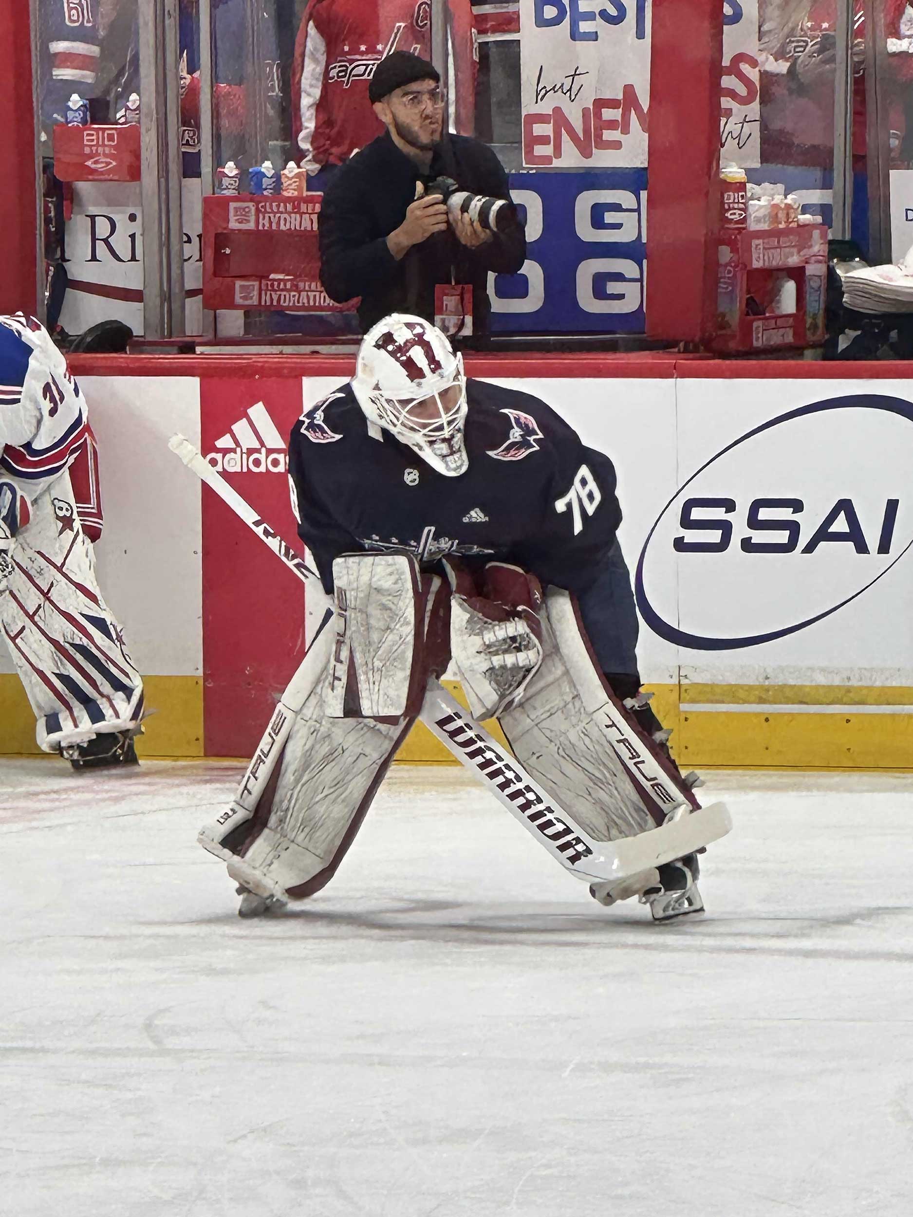Capitals officially announce signing of goaltender Mitchell Gibson to one-year, entry-level contract