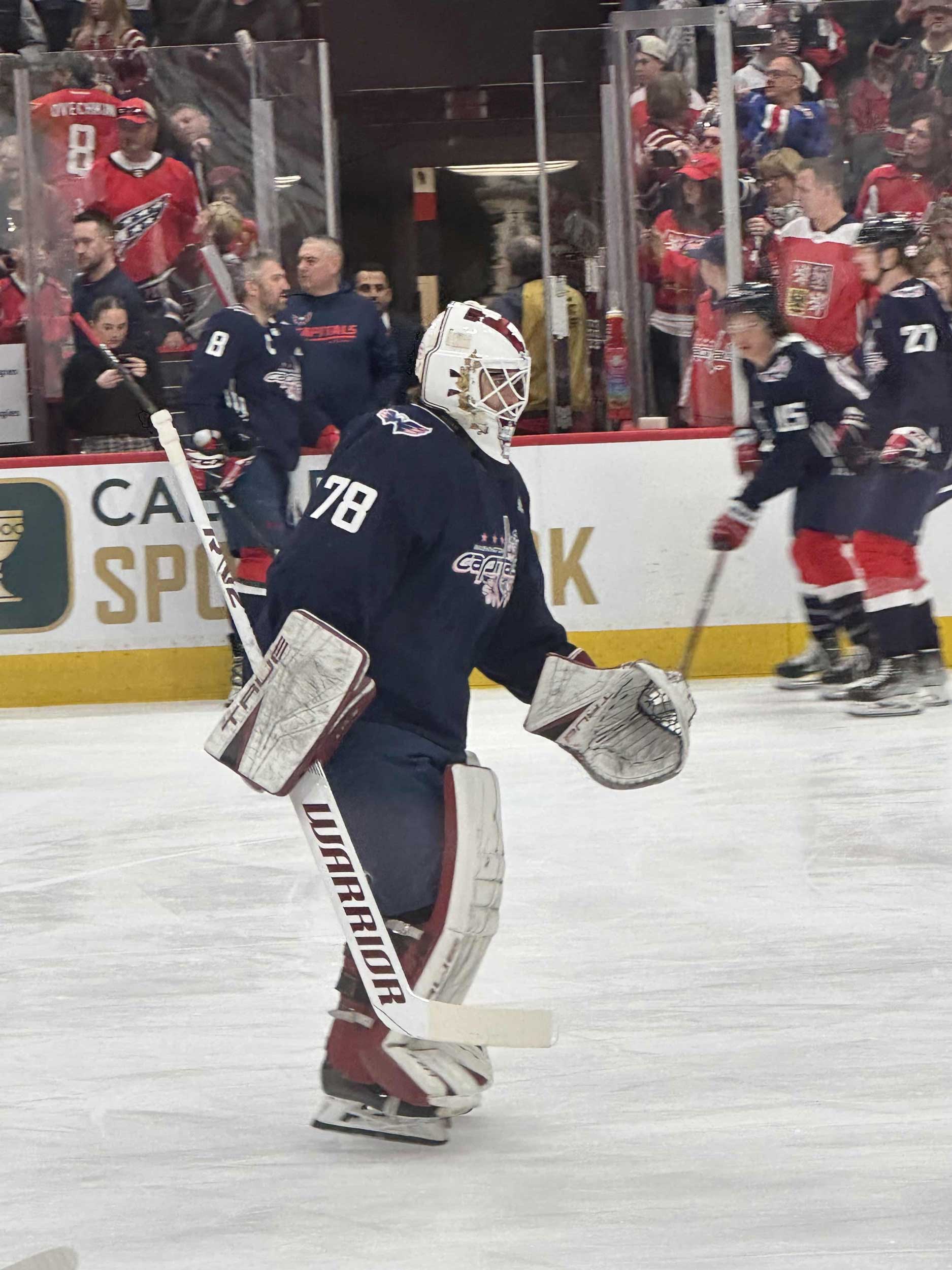 Capitals officially announce signing of goaltender Mitchell Gibson to ...