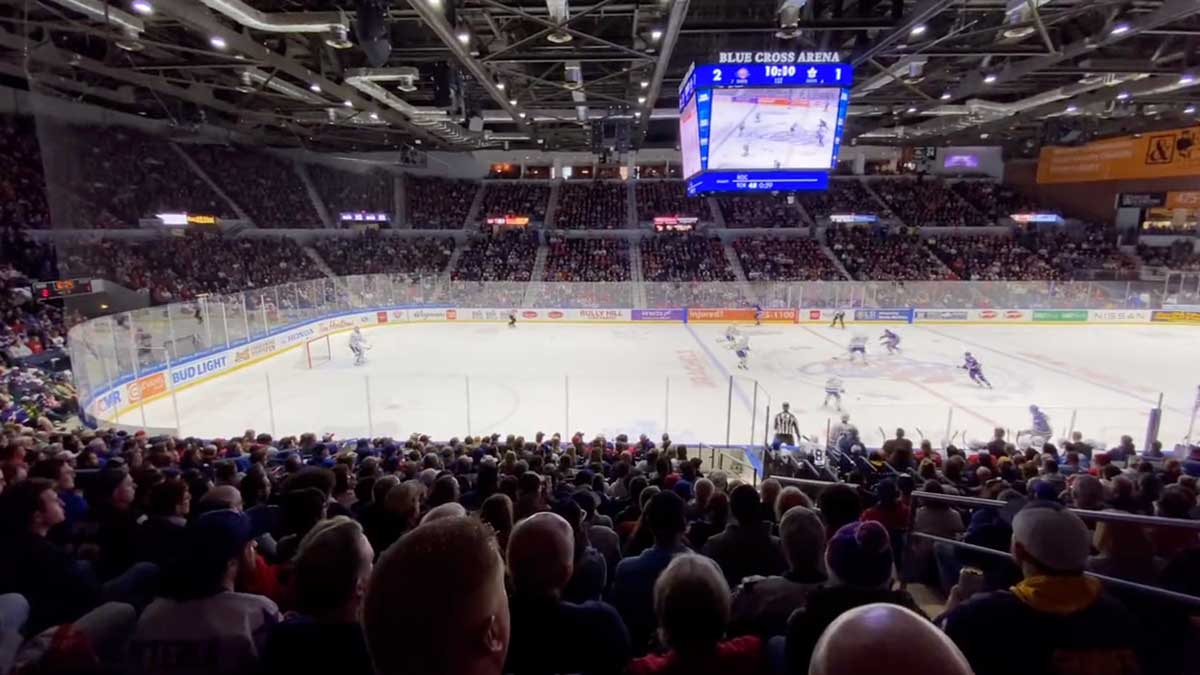 Rochester Americans fans throw debris onto ice after coach tells them ...